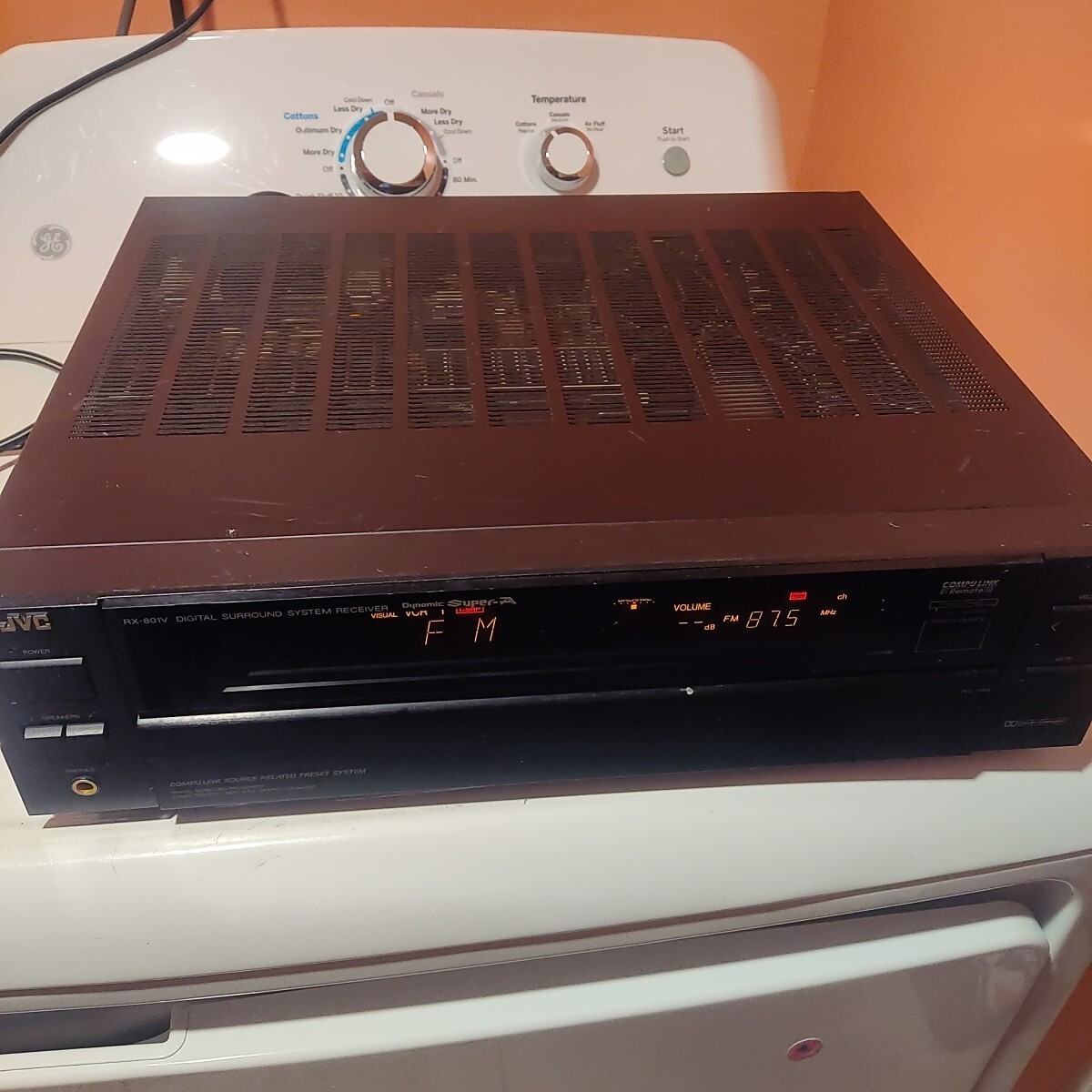 JVC RX-801 RECIEVER AMPLIFIER/ 370 W/ MADE IN JAPAN Tested rare | eBay