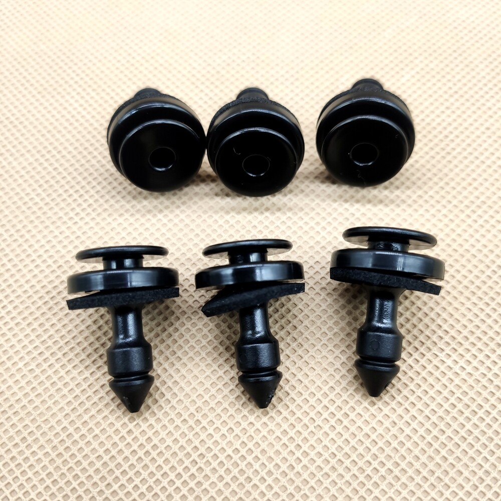 10X With Seal Clip Door Panel Trim Card Clips Fasteners For Jaguar XJ ...