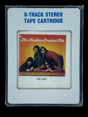 SEALED, The Monkees – Greatest Hits, 8-Track Cartridge, Club Edition ...
