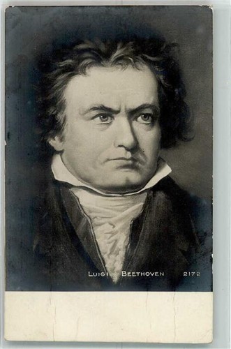 39743511 - Foto AK Beethoven, L. van 1905 Gebrauchsspuren | eBay.de