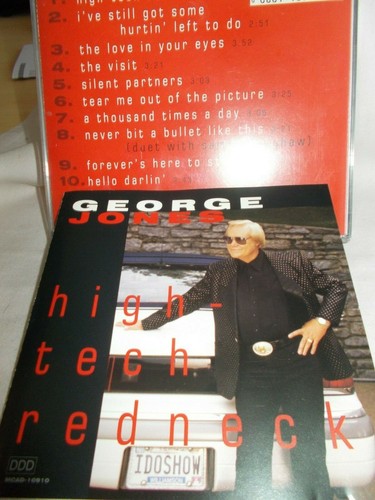 GEORGE JONES - HIGH TECH REDNECK - US 10 TRK CD - VERY CLEAN - COUNTRY ...
