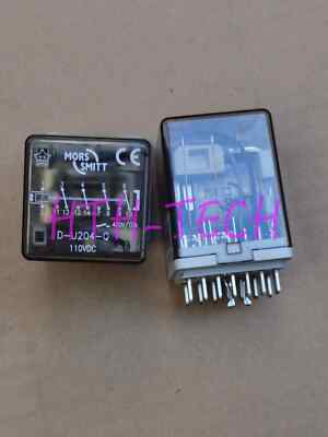New Mors Smitt D-U204-Q 110VDC 10A Intermediate Relay x 1pc | eBay