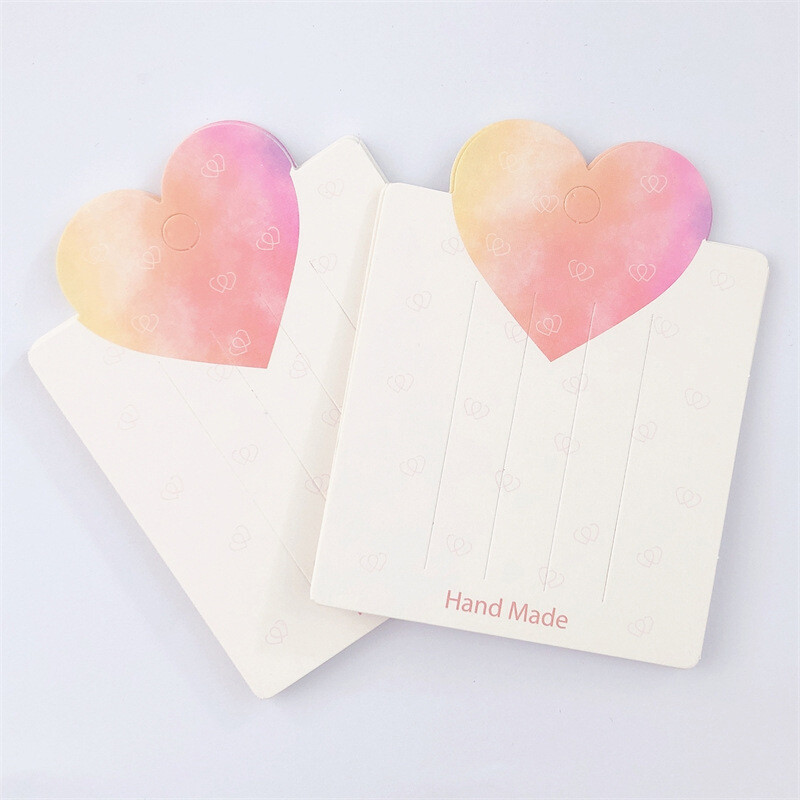 50Pcs Great Love Cardboard Package Display Cards Children Handmade DIY ...