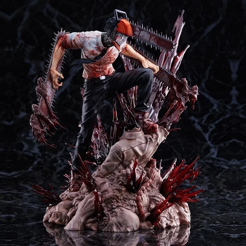 Chainsaw Man Denji Figure Statue | Anime Collectible Action Figure UK ...
