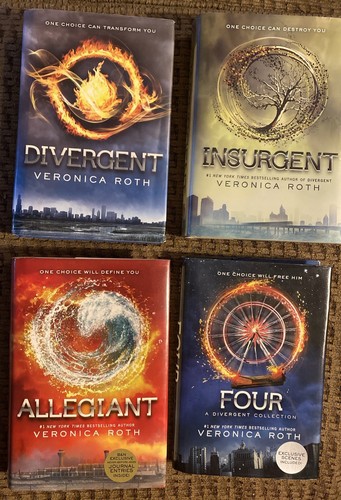 Divergent Complete Hardcover Book Set by Veronica Roth - Books 1-4 | eBay