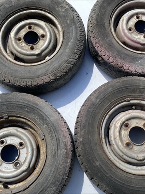 Mini 10” Wheels Austin British Leyland Reliant Project Restoration Barn ...