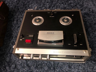 SONY TC-230 Reel to Reel Stereo Center Tape Recorder Runs / Untested ...