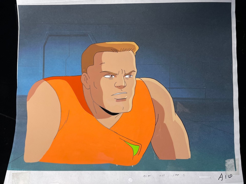 Starcom Animation Cel Vintage Cartoons Production Art 1987 Space Force ...