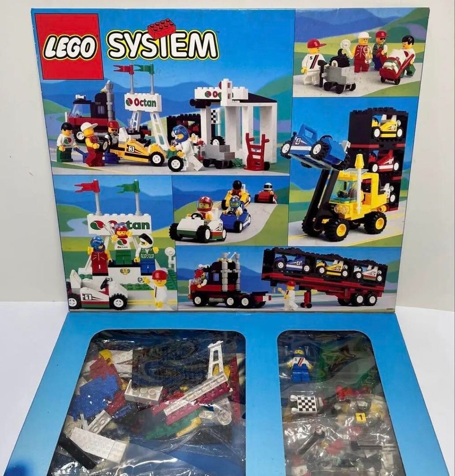 LEGO 6539 Victory Cup Racers - 1993 Town Racing Set Sealed Used Mint ...