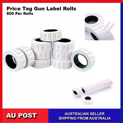Price Tag Gun Labels Tags Rolls Sticker MX5500 Per Roll PriceTagLabels ...