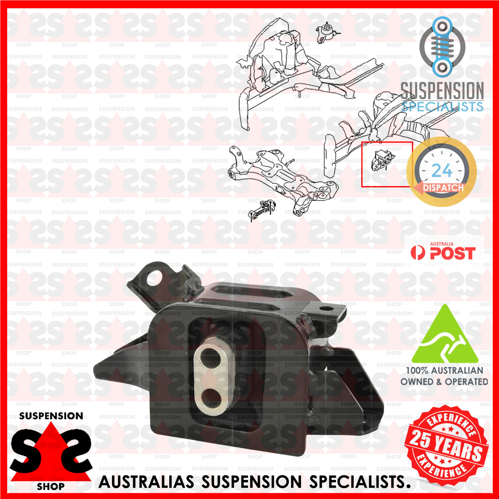 Left Mounting, Engine Suit KIA Rio Iv (Yb, Sc, Fb) 1.4 RIO IV (YB, SC ...