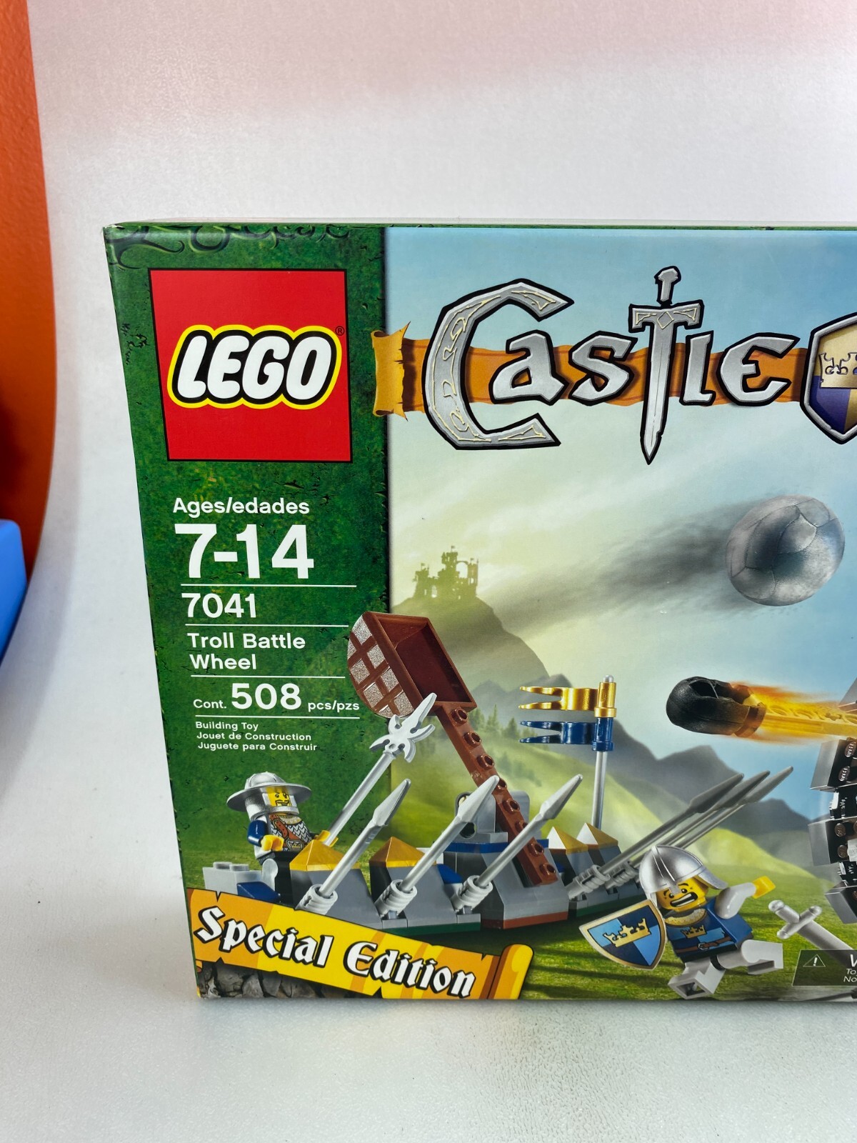 Troll Battle Wheel #7041 LEGO Castle Set New NIB Sealed Unopened 2007 ...