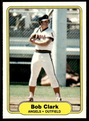 1982 Fleer 456 Bob Clark California Angels Baseball Card | eBay