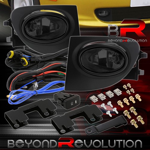 For 2002-2005 Honda Civic Si EP3 Smoked Fog Light Driving Lamps ...