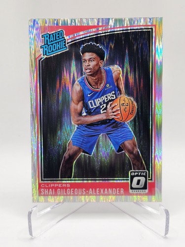 2018-19 Donruss Optic Shock #162 Shai Gilgeous-Alexander RR RC | eBay