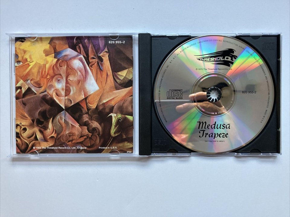 Medusa by Trapeze (CD, 1994) Glenn Hughes - Threshold Records - Great Condition 42282095527 | eBay