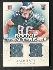 Zach Ertz Football Trading Card Checklist