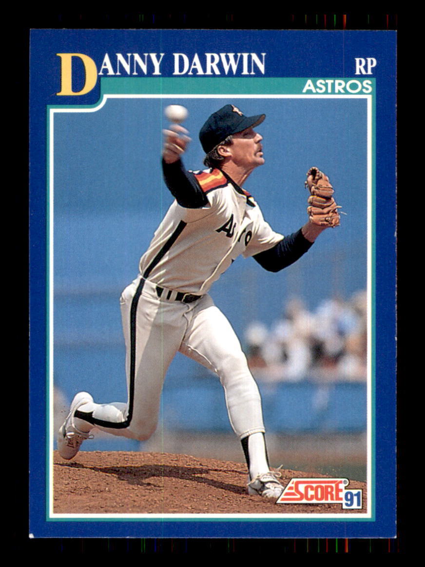 1991 Baseball Score Danny Darwin Houston Astros #51 | eBay