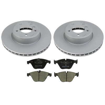 SHW OEM Front Brake Kit 324mm Rotors Bosch Ceramic Pads for BMW E60 E61 ...