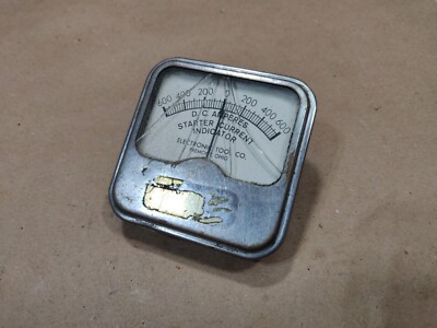 Vintage Electronic Tool Co D. C. Amperes Starter Current Indicator | eBay