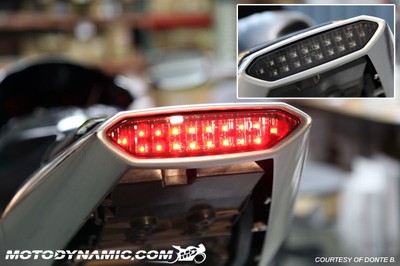 fit 02-03 Yamaha YZF R1 YZF-R1 SEQUENTIAL Signal LED Tail Light SMOKED ...