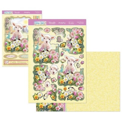 Hunkydory Easter Blessings Spring Cheer Deco Large Decoupage & Card Kit ...