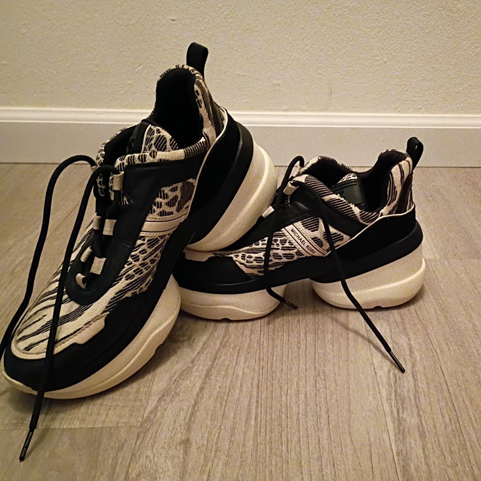 Michael Kors Olympia Sneakers Sz 10M | eBay