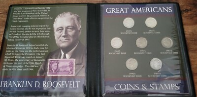 First Commemorative Mint Great Americans Franklin D. Roosevelt ...