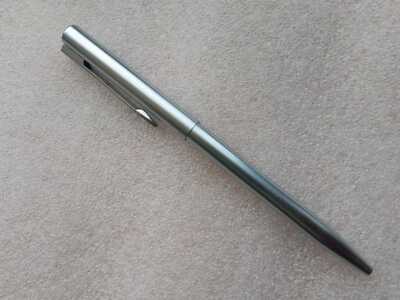 Vintage Waterman Ballpoint France rare silver plated pen refill silver ...