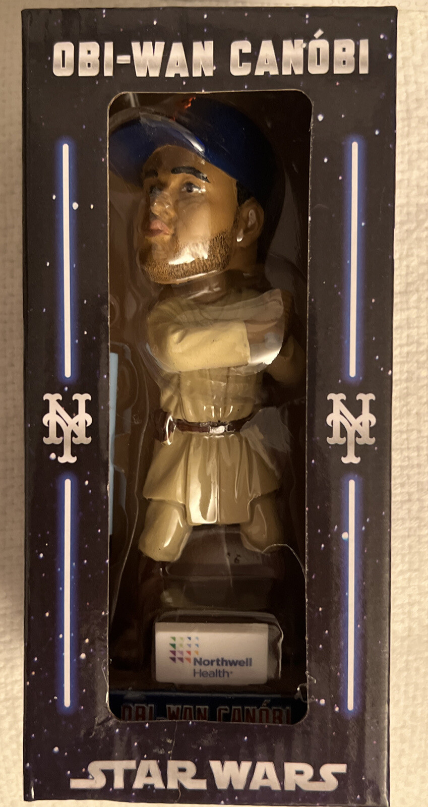 NY METS STAR WARS OBI-WAN CANOBI BOBBLEHEAD SGA ROBINSON CANO 5/25/2019 ...