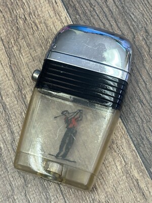Vintage 1960’s Scripto VU Lighter- Golfer | eBay
