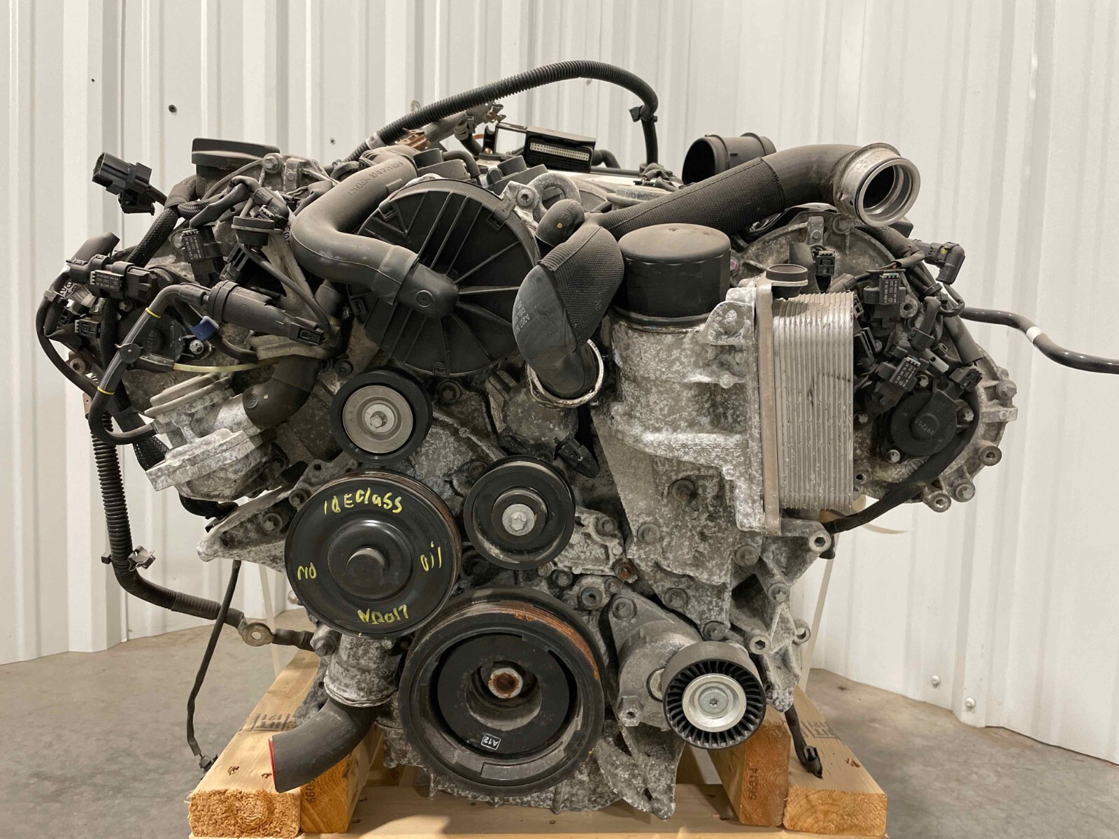 2010 Mercedes E550 5.5L V8 ENGINE Long Block | 83,485 Miles | Gasoline ...