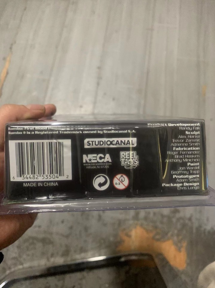 NECA First Blood - John J. Rambo Survival Version 7" Action Figure IN ...