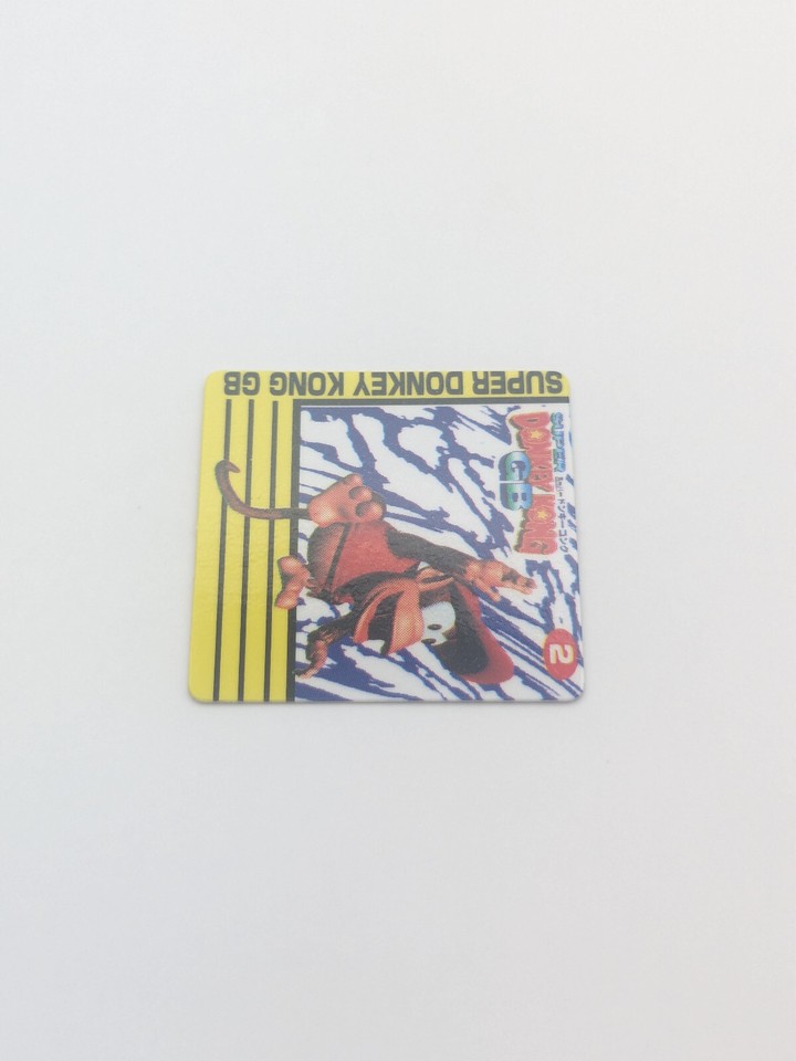Diddy Kong 2 Super Donkey Kong Bros Card mini Game Boy Nintendo 1995 ...