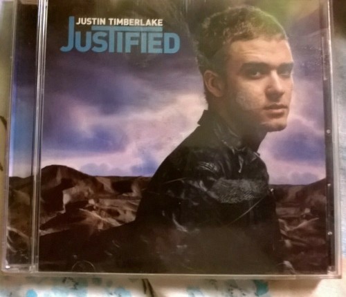 JUSTIN TIMBERLAKE - JUSTIFIED CD ALBUM 2002 with poster.Incl. CRY ME A ...