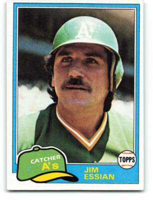 1981 Topps #178 Jim Essian NM Near Mint Athletics DP | eBay