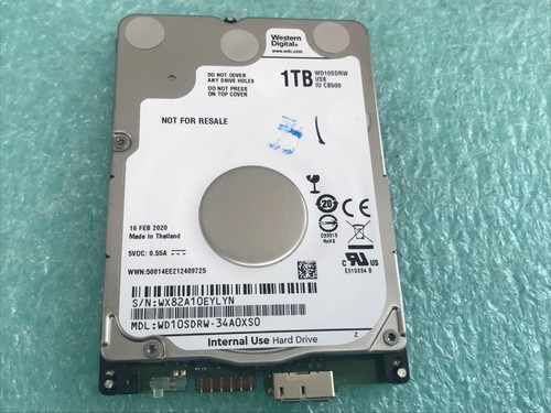 Western Digital WD10SDRW-34A0XS0 1TB USB 3.0 2.5" Hard Drive - HD488 | eBay