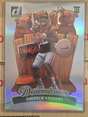 2025 Panini Donruss - Shedeur Sanders Downtown Oversized #17 Jumbo Card ...