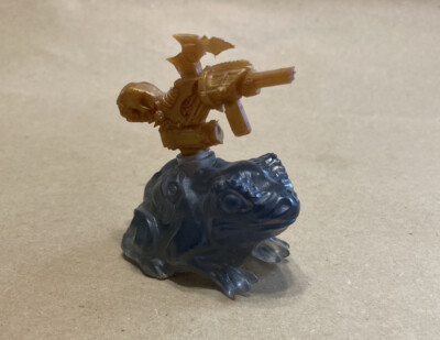 Dead Bird Toys Laser Toad Resin Figure Translucent Gray Boneghost Art ...