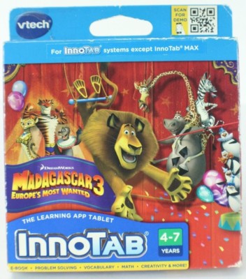 Vtech InnoTab Educational Game Madagascar 3 NEW | eBay