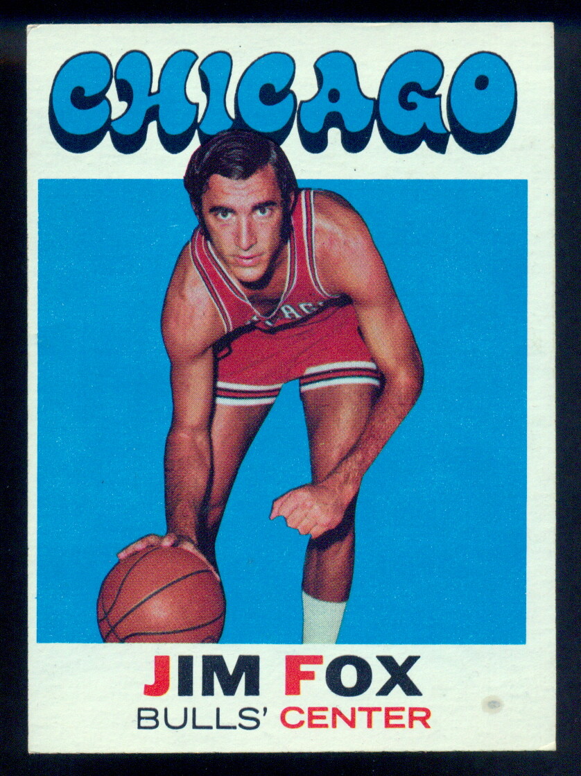 1971-72 TOPPS NBA BASKETBALL #3 Jim Fox NM Chicago Bulls Card | eBay