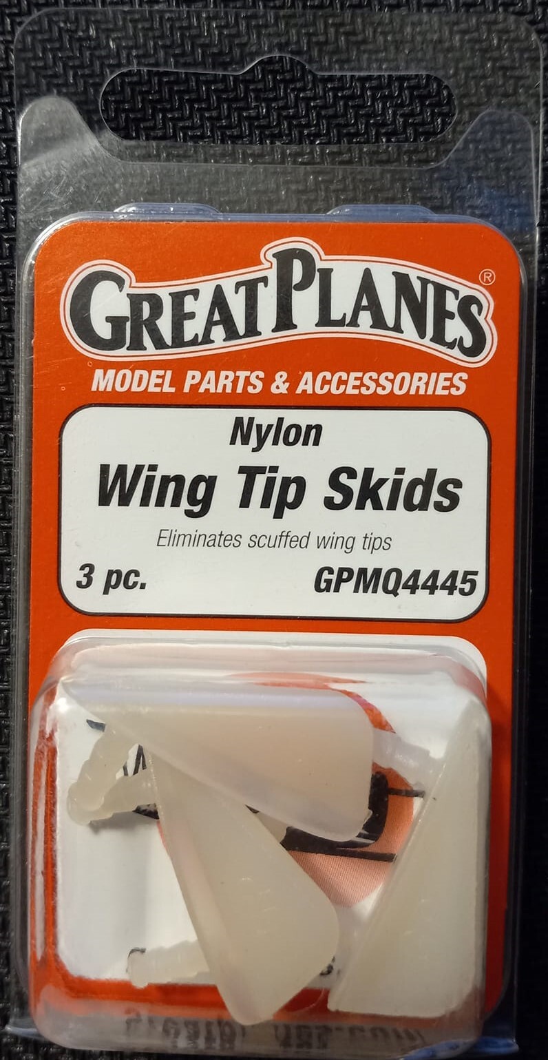 Great Planes Nylon Wing Tip Skid (3) GPMQ4445 for sale online | eBay