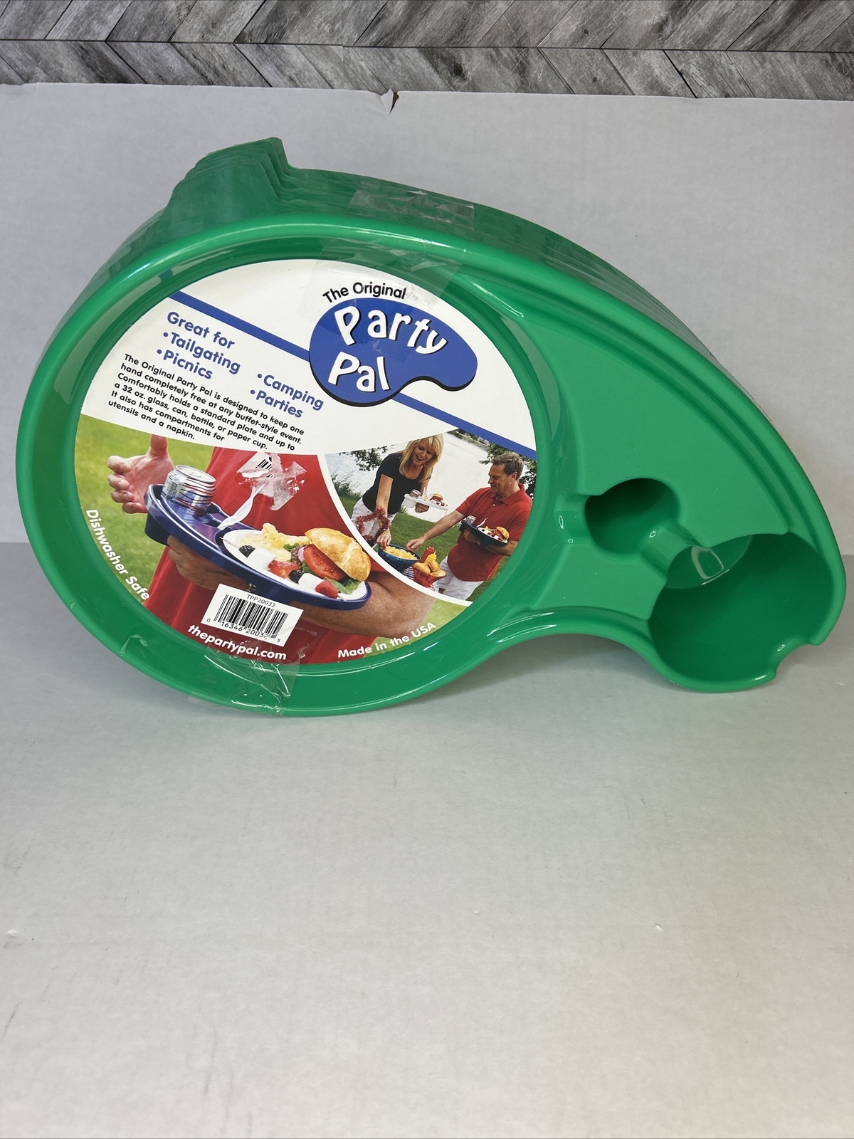 Set of 4 Party PAL Plate Trays Tailgating Camping Picnics Parties Navy ...