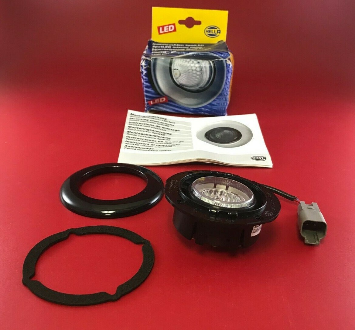 HELLA 2JA 343.790-011 INTERIOR, LED, LIGHT, FLUSH MOUNT, ADJUSTABLE, 9 ...