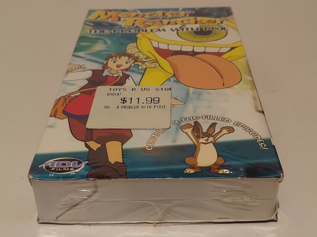 Monster Rancher Vol. 4 - The Problem With Pixie (VHS, 2000) for sale ...