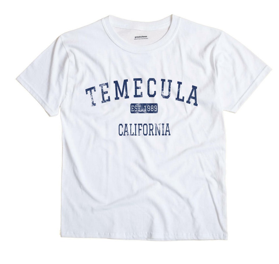 Temecula California CA T-Shirt EST | eBay