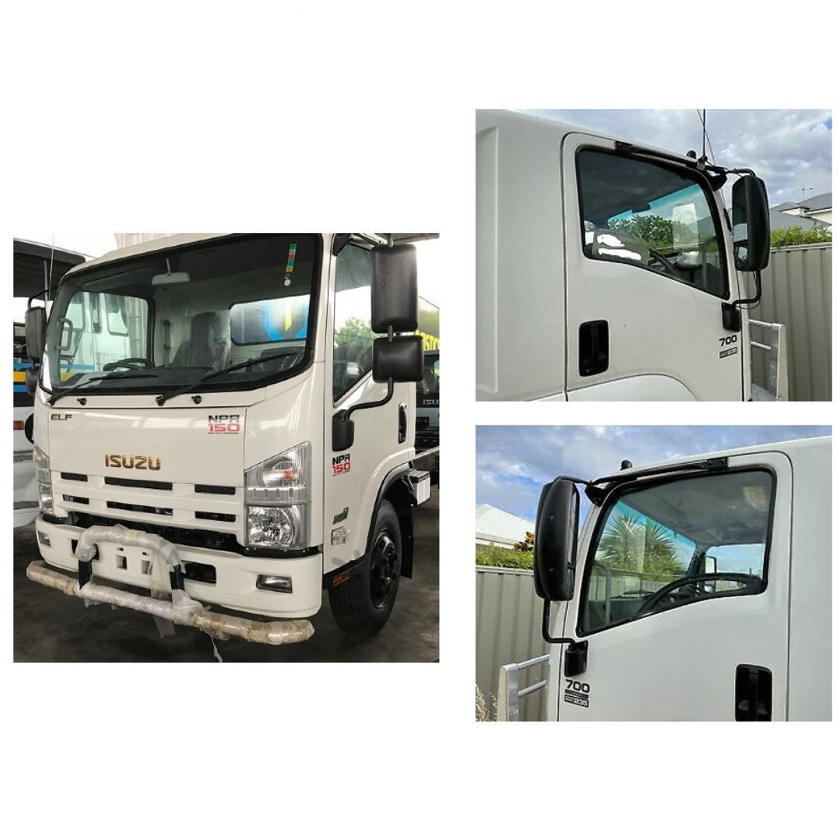 Rain Visor Windshield Guard Black For Isuzu NPR150 NQR175 Chevrolet ...