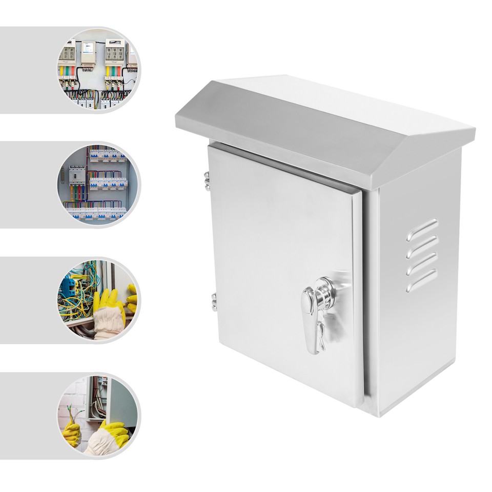 304 Stainless Steel Electrical Box 30x20x40cm Outdoor Electrical ...