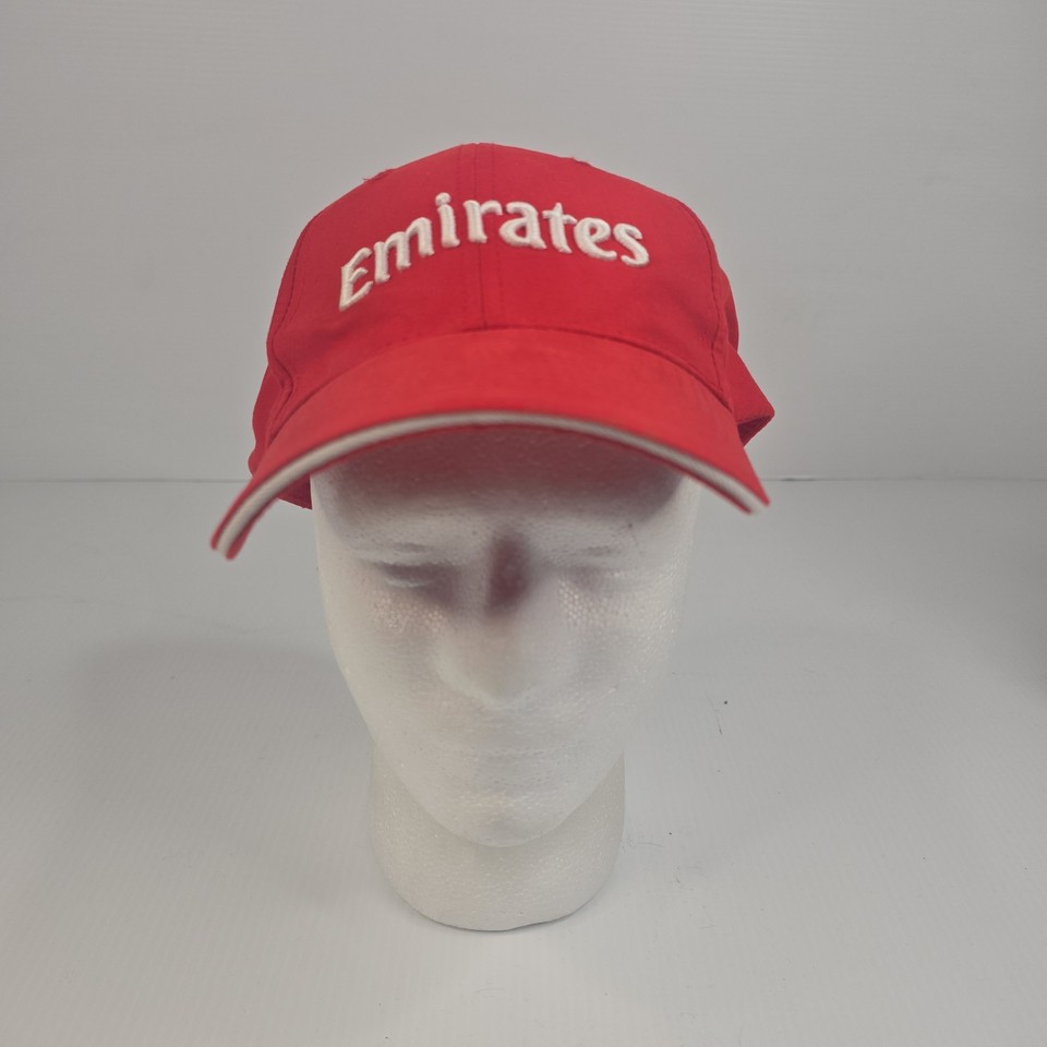 Emirates Fly Better Airplane Red Baseball Style Unisex Strapback Hat ...