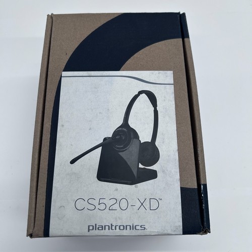 Plantronics CS520-XD Dual Speaker Wireless Headset System Compatible ...